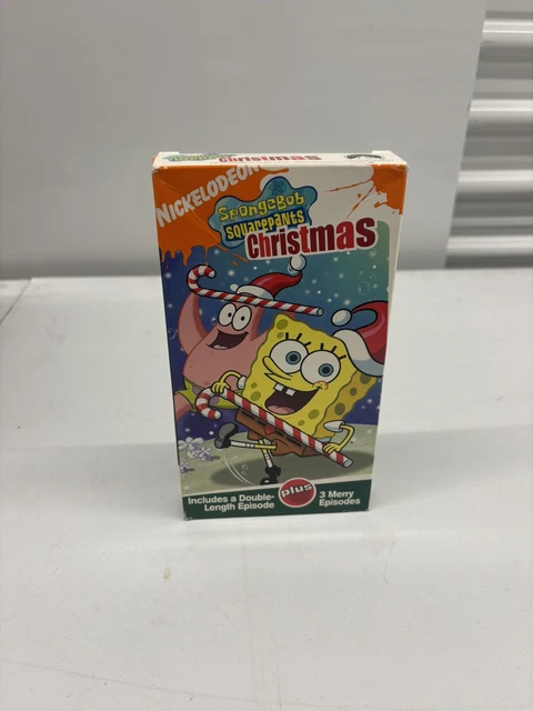 SPONGEBOB SQUAREPANTS - Christmas (VHS, 2003) $20.00 - PicClick CA