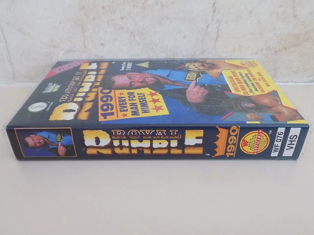 WWF ROYAL RUMBLE 1990 Wrestling Vhs Video Tape Pal Wwe Wcw Hulk Hogan £ ...