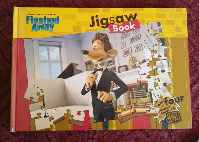 DREAMWORKS FLUSHED AWAY Jigsaw Book. Excellent condition £3.50 ...