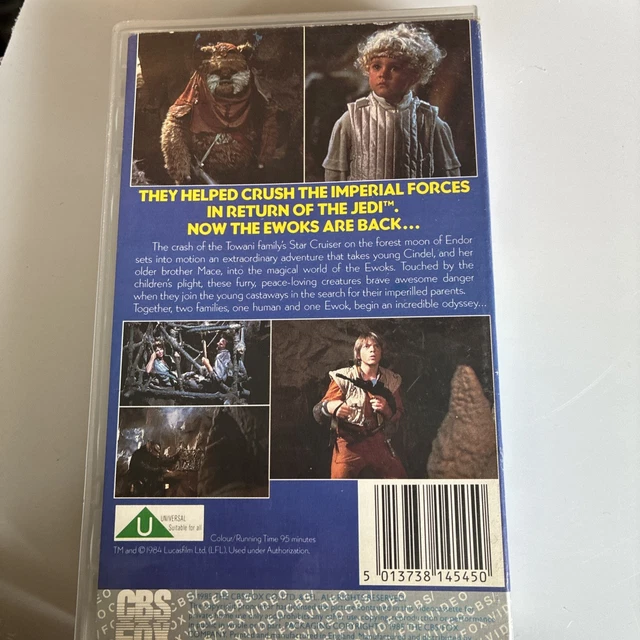 CARAVAN OF COURAGE Ewoks an adventure VHS VIDEO £2.43 - PicClick UK