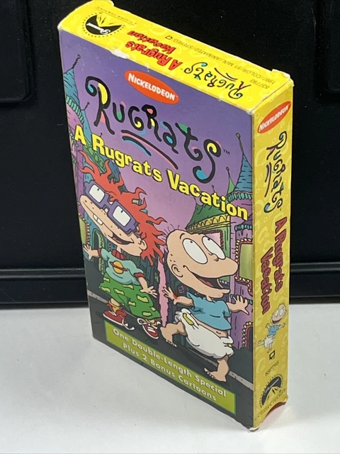 NICKELODEON RUGRATS A Rugrats Vacation VHS Video Tape Nick Jr RARE ...