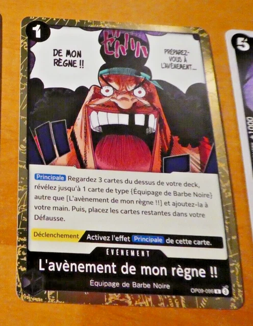 ONE PIECE CARD Rare Holo Game Carte Francaise Op09-096 R Fr Nm EUR 1,90 - PicClick FR