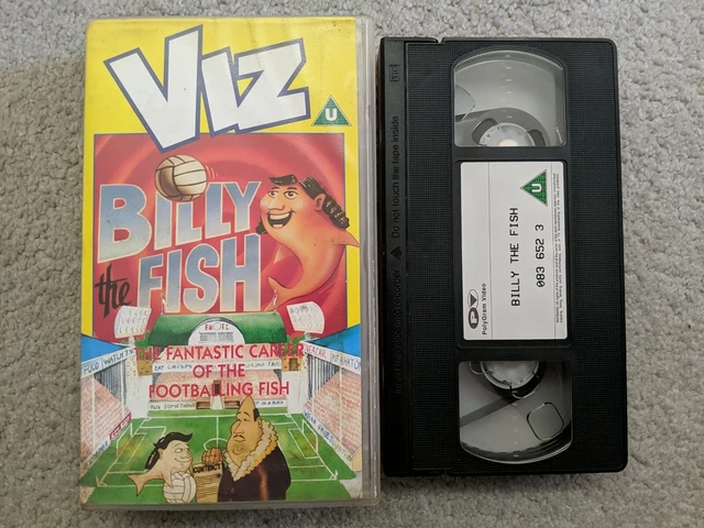 VIZ BILLY THE Fish VHS Video Cassette - Fantastic Career Of The ...