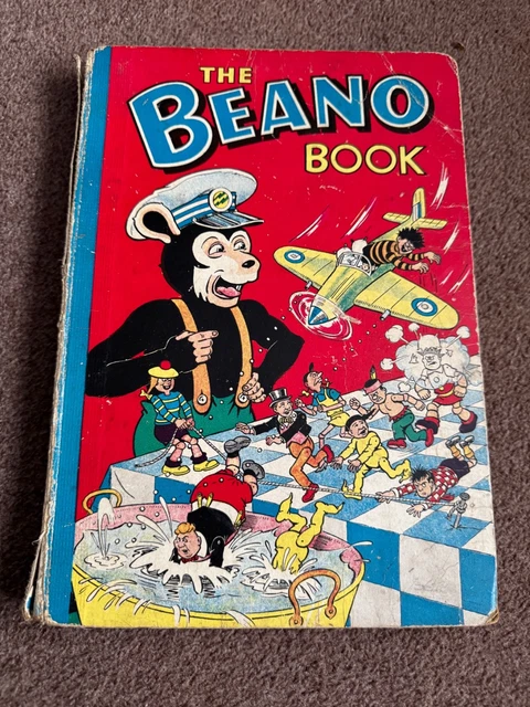 BEANO BOOK 1956 - Comic Annual - Dennis the Menace / Biffo / Little ...