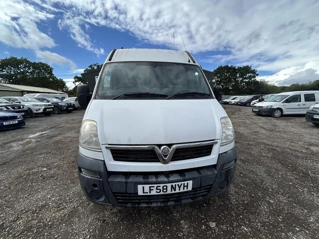 58 PLATE VAUXHALL Movano Master 2.5L Dci Long MOT 74k Low Miles No VAT ...