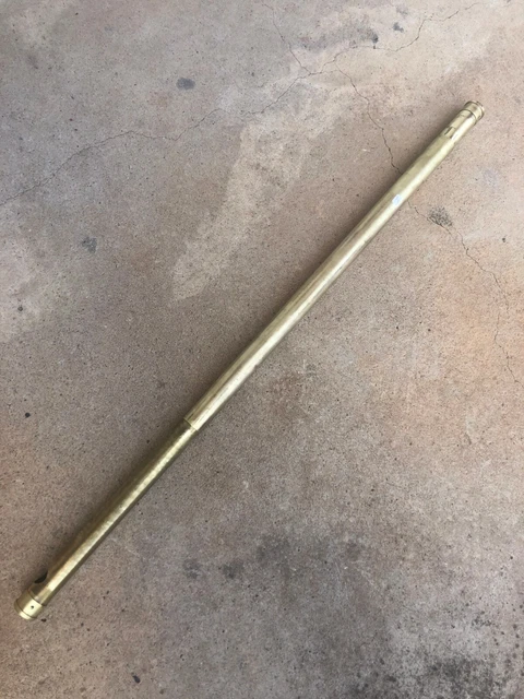 OLD TOOL OUTIL ANCIEN XIXe télescope de visée pour regarder l'état des ...
