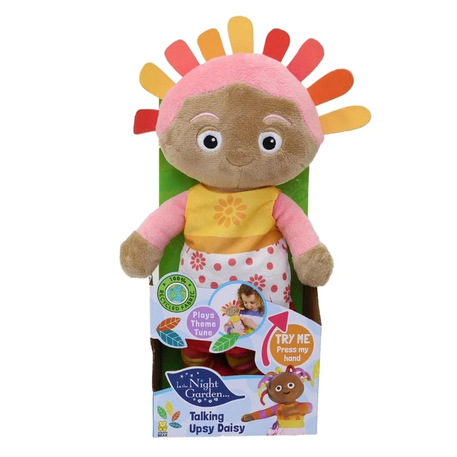 CBEEBIES IN THE Night Garden Upsy Daisy Talking Teddy Bear Plush Toy £ ...