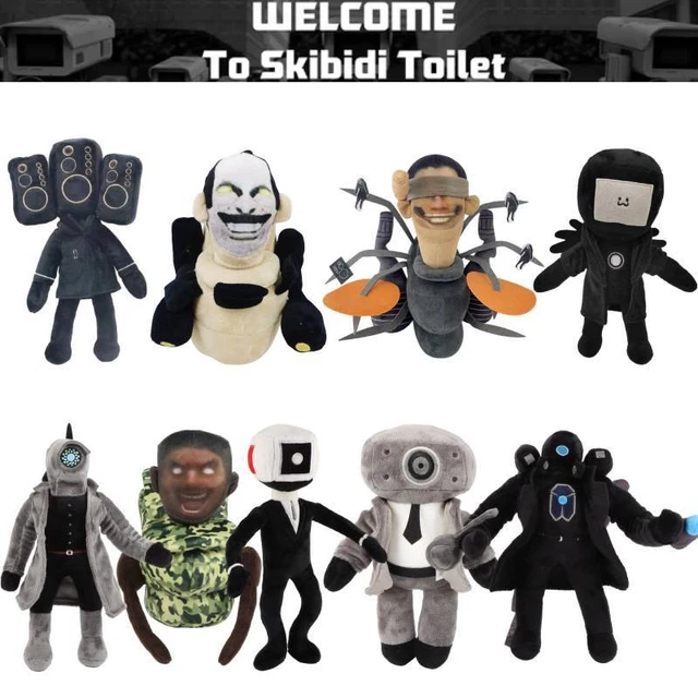 SKIBIDI TOILET PLUSH Figure Hilarious And Fluffy Stuffed Toy 20*20cm Pp ...