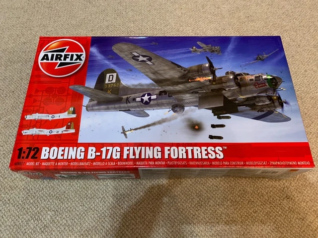 AIRFIX 1:72 SCALE Boeing B-17G Flying Fortress Model Kit New And Sealed ...