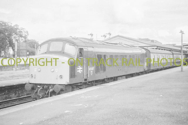UK RAILWAY PHOTOGRAPH Of Class 45 45007. Rm45-114 £1.70 - PicClick UK