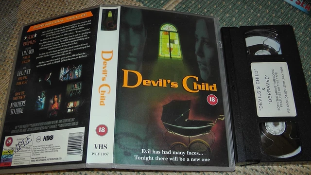 DEVIL'S CHILD & Depraved VHS Video Big Box Timecode Sample Dealer Tape ...