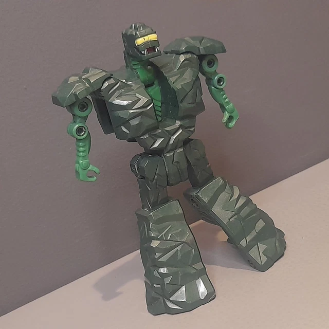 VINTAGE GO BOTS Rock Lords TOMBSTONE Transformer Action Figure 1985 Toy ...