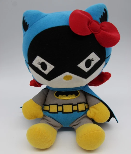 PELUCHE COLLECTOR HELLO Kitty Batman | 28cm | Officielle DC comics ...
