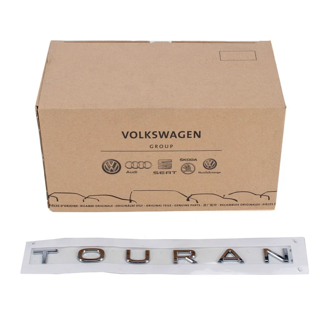 ORIGINAL VW EMBLEM Schriftzug TOURAN Chrom TOURAN 5T1 hinten 5TA853687A ...