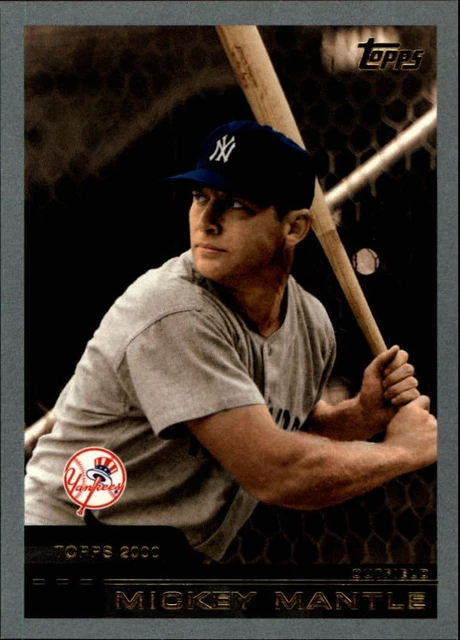 A1825- 2006 TOPPS Mantle Raccolta #2000 Mickey Mantle 00 Ny Yankees Nm ...