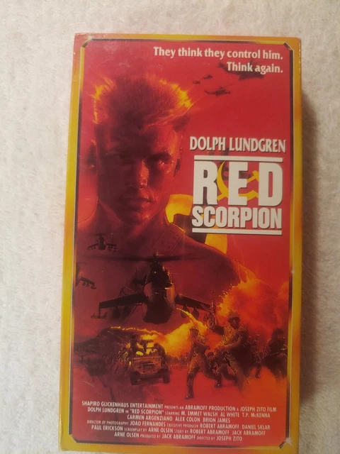 “RED SCORPION” VHS (1160) Dolph Lundgren Starmaker Release £5.35 ...