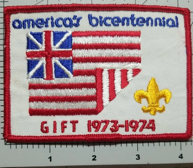 BSA BICENTENNIAL PATCH 1973 1974💥 America's Gift 💥 Boy Scout £9.73 ...