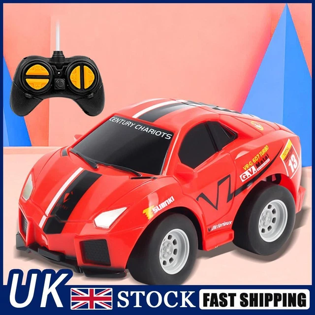 ELECTRIC CAR TOYS Cartoon Design Remote Control Car for Kid Child (Red ...