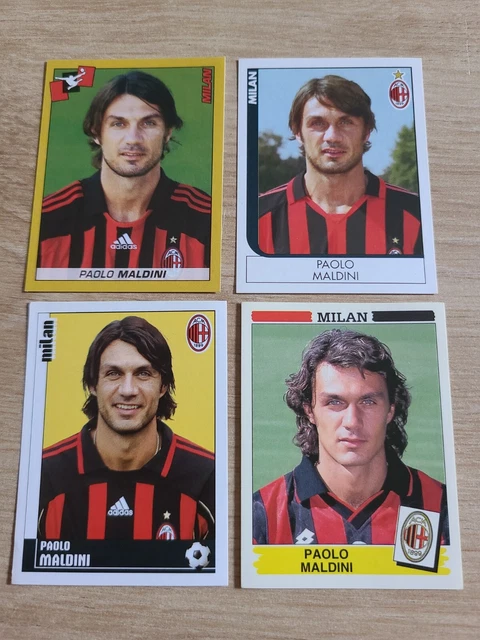 1994-95 05-06 06-07 07-08 Panini Calciatori PAOLO MALDINI Milan Lotto 4 FIGURINE EUR 0,99 ...