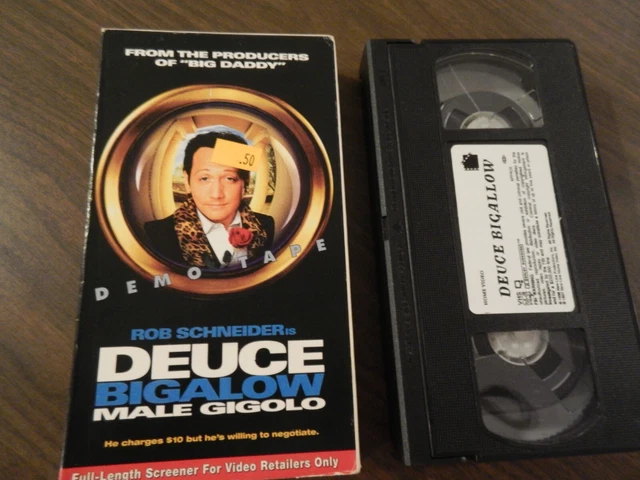DEUCE BIGALOW MALE Gigolo Vhs Screener Demo Rare Comedy 1996 Schneider ...