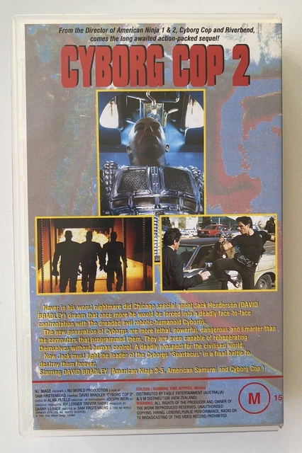 CYBORG COP 2 [VHS] Eagle 1994 Action Big Box Ex-Rental Video Tape David ...