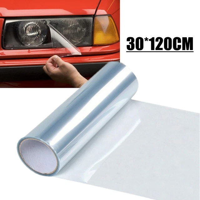 12''X48& CAR HEADLIGHT Cover Protector Film Wrap Tail Lamp Sticker ...