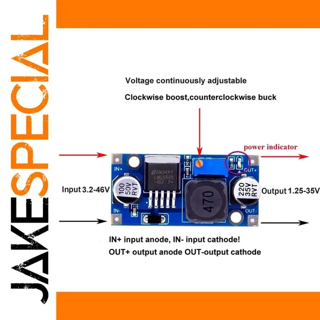JAKESPECIAL – LM2596S DC-DC Step-Down Power Module 3A EUR 23,99 ...