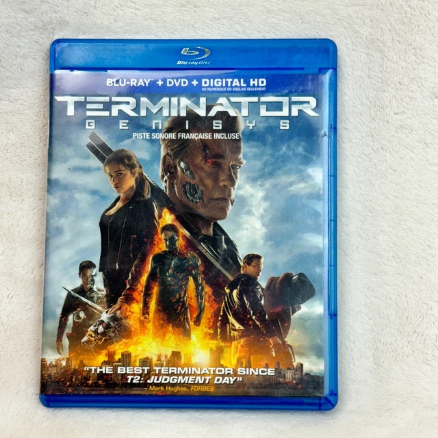 TERMINATOR GENISYS 2015 Blu-Ray Sci-Fi/Action Arnold Schwarzenegger Emilia Clark $8.80 - PicClick CA