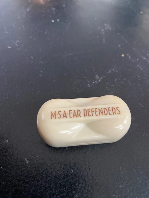 WW2 AMERICAN FORCES ear plugs. MSA ear defenders in case. £19.34 ...
