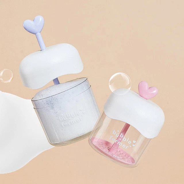 PORTABLE FOAM MAKER Cup Bubble Foamer Maker Facial Cleanser Foam Cup £6 ...