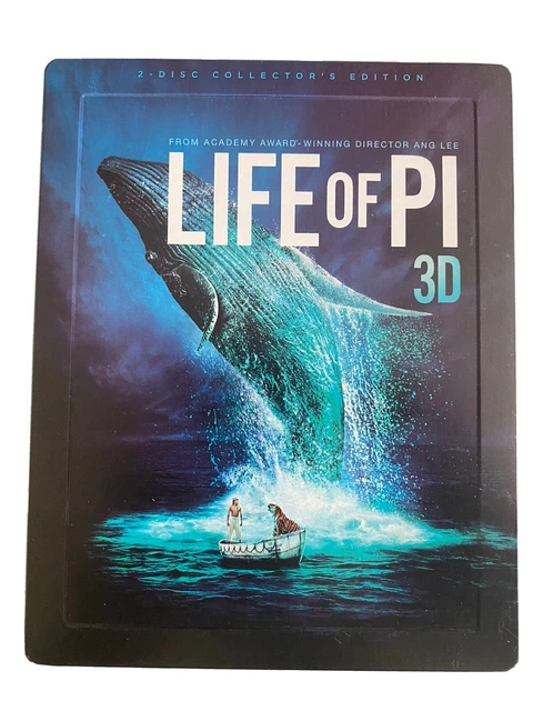 LIFE OF PI 3D blu ray steelbook £14.24 - PicClick UK