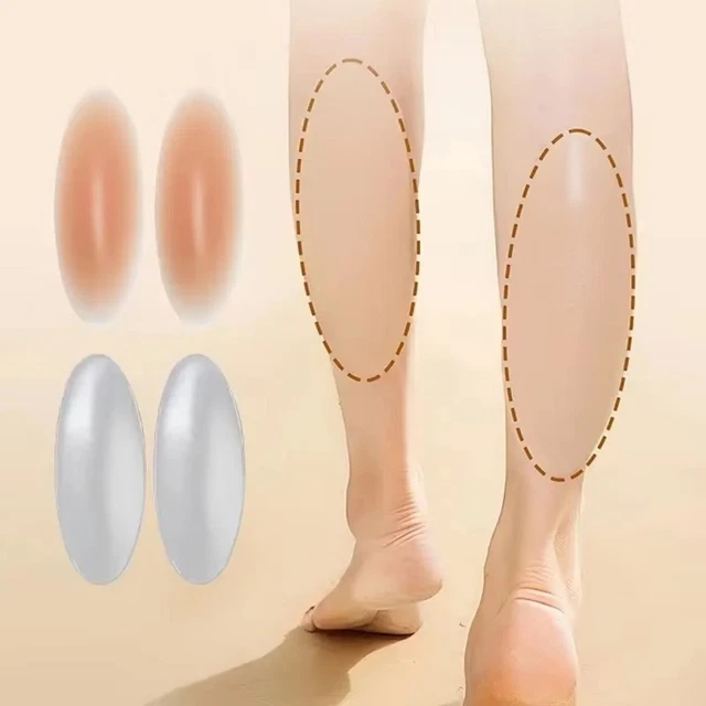 2PCS SILICONE LEGS Shape Pads Invisible Straight Leg Patches Shaping ...