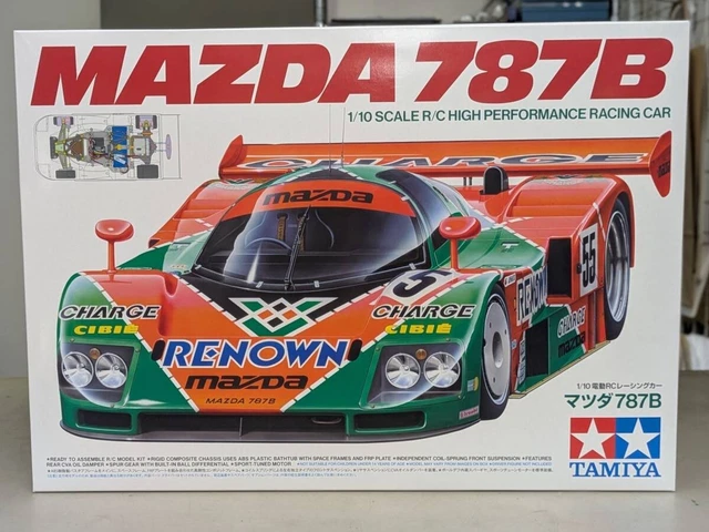TAMIYA 1/10 RC Mazda 787B Electric Radio Control Car Kit 47518 £277.17 ...