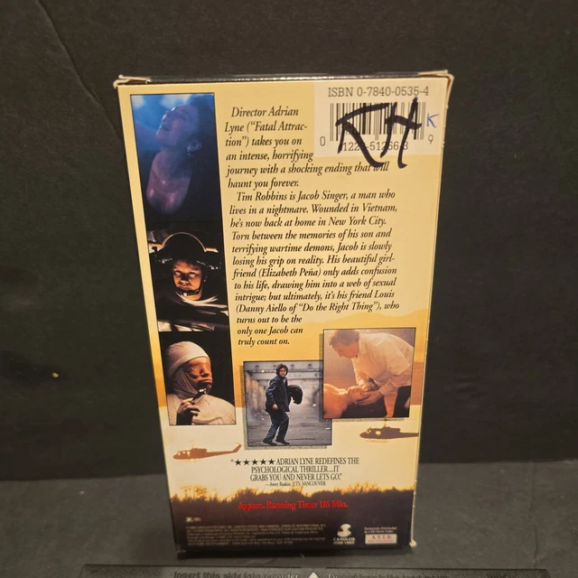 JACOBS LADDER (VHS, 1994) (44) $14.90 - PicClick AU