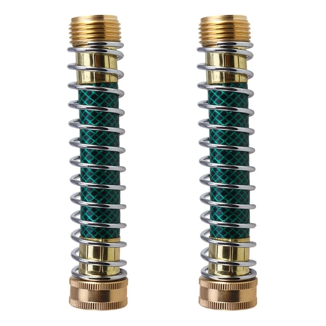 2 PACK GARDEN Hose Extension Coil Spring Protector Flexible £16.39 ...