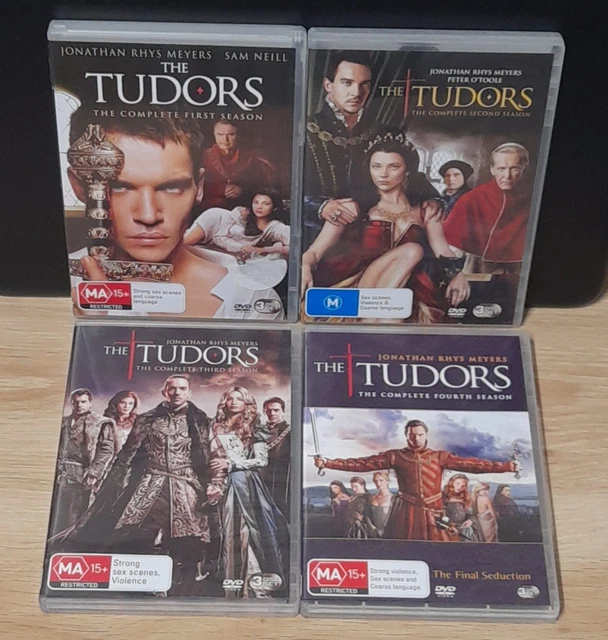 THE TUDORS : Season 1-4 DVD, 2010 Rated MA 15+ PAL Region 4 $24.99 ...