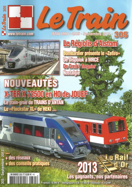LE TRAIN N°305 Regiolis D'alstom / "Zefiro" / X-Ter X 72500 En Ho ...