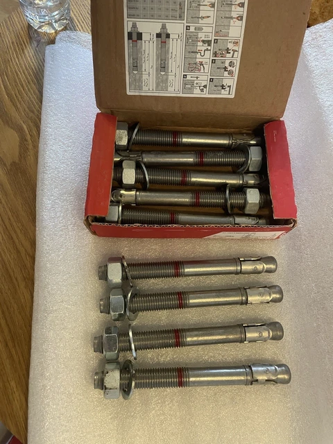 HILTI ANCHOR BOLTS M20 × 200mm HST3 HILTI heavy duty anchors Pack Of 5 ...
