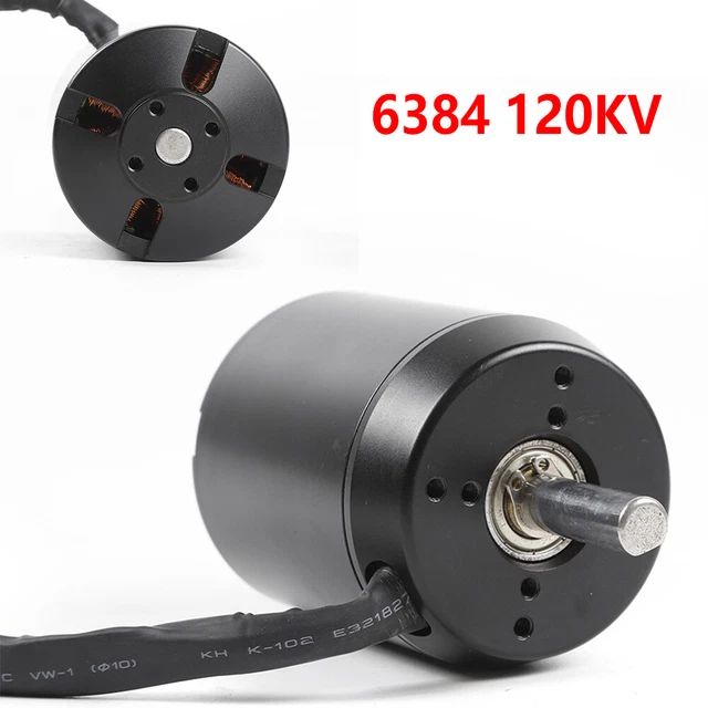 120KV 6384 2970W Brushless Sensor Motor Elektromotor Für E-Scooter ...