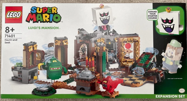 LEGO SUPER MARIO: Luigi’s Mansion Haunt-and-Seek Expansion Set (71401 ...