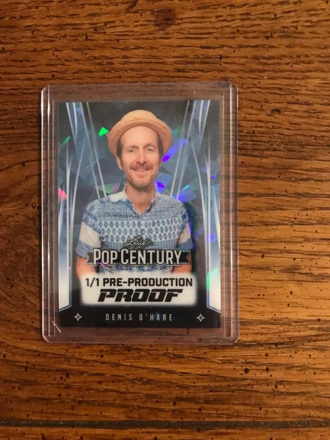 DENIS O'HARE PRE-PRODUCTION Proof 2025 Leaf Pop Century Numbered 1/1 ...