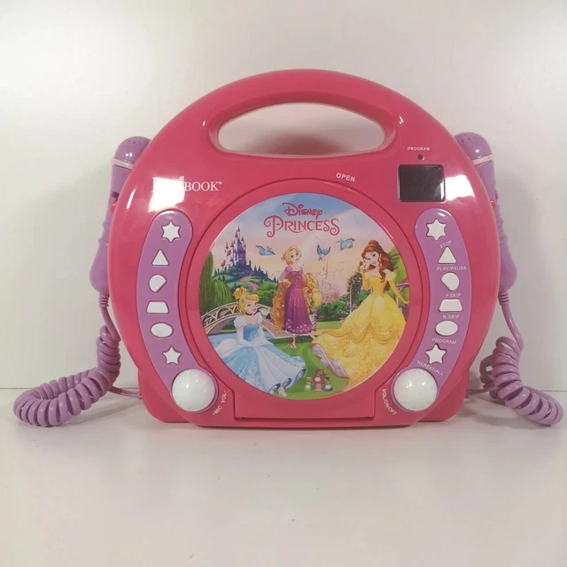 LEXIBOOK DISNEY PRINCESS lecteur CD microphones boombox enfants karaoké ...