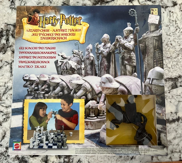 HARRY POTTER WIZARD Chess Set Sorcerer’s Stone Mattel 2002. Brand New ...