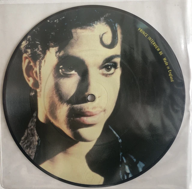 PRINCE LIMITED EDITION Picture Disc Interview Rare 7" Single Vinyl. $13 ...