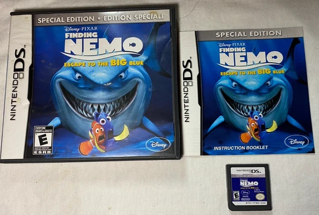 FINDING NEMO: ESCAPE to the Big Blue Special Edition (Nintendo DS, 2012 ...
