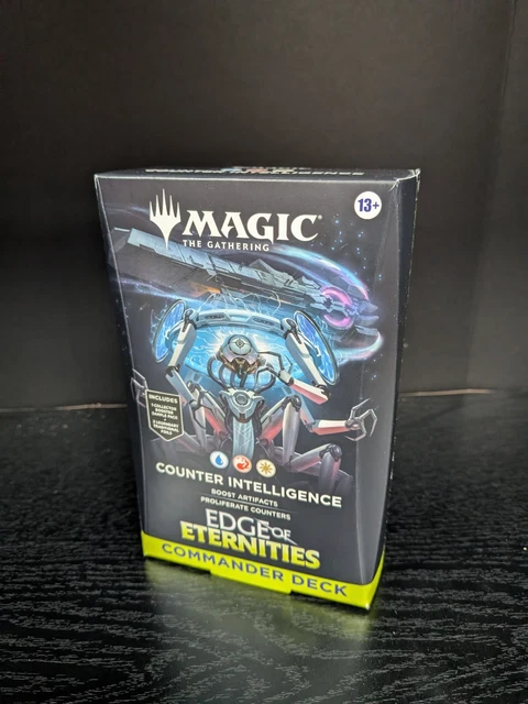 MAGIC THE GATHERING: Edge Of Eternities Commander Deck - Counter Intelligence $80.00 - PicClick CA