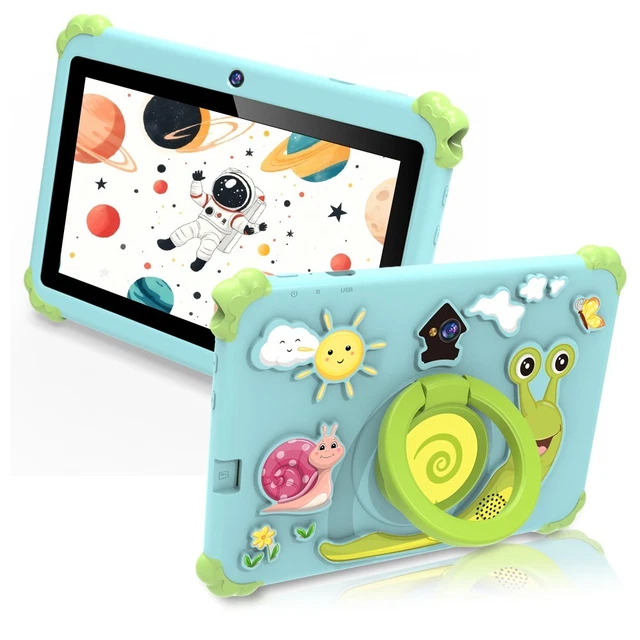 KINDER-TABLET 7 ZOLL Android 15 8(4+4)GB RAM 128GB ROM Bluetooth Dual ...