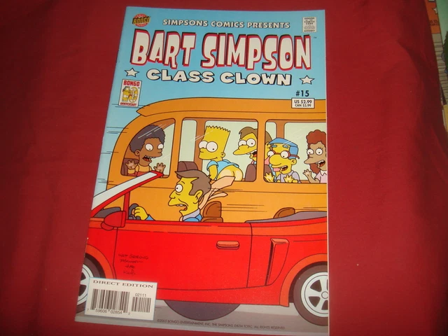 BART SIMPSON #15 The Simpsons Bongo Comics USA EDITION 2003 NM EUR 6,95 - PicClick IT