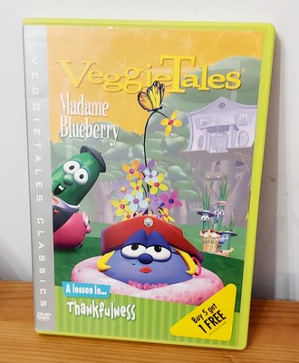 VEGGIE TALES: MADAME Blueberry - A Lesson in Thankfulness (DVD, 1998 ...