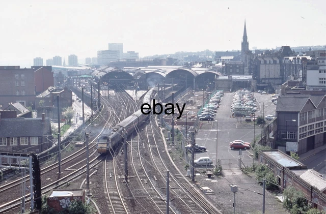 35MM RAILWAY SLIDE- GNER HST Class 43. 43096 & 43117 @ Newcastle £2.99 ...